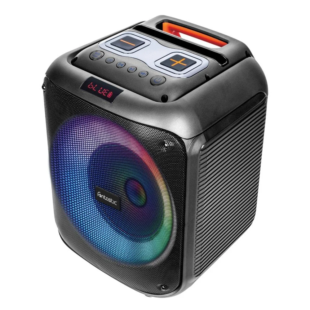 Wireless party speaker 60W*, microphone & LED light Karaoke,