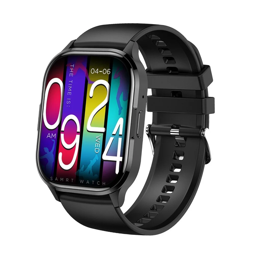 Mento AMOLED Smartwatch with 2.01" display black BT ...